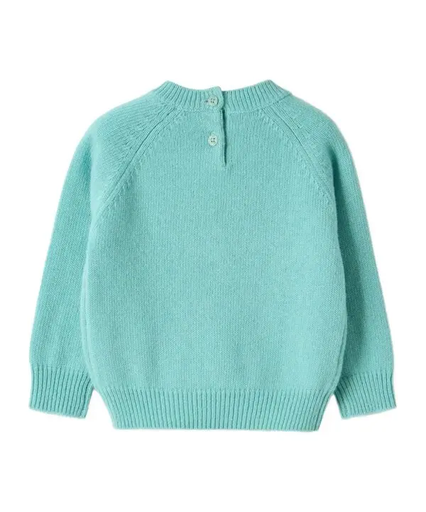 IL GUFO Teddy Appliqué Baby Top