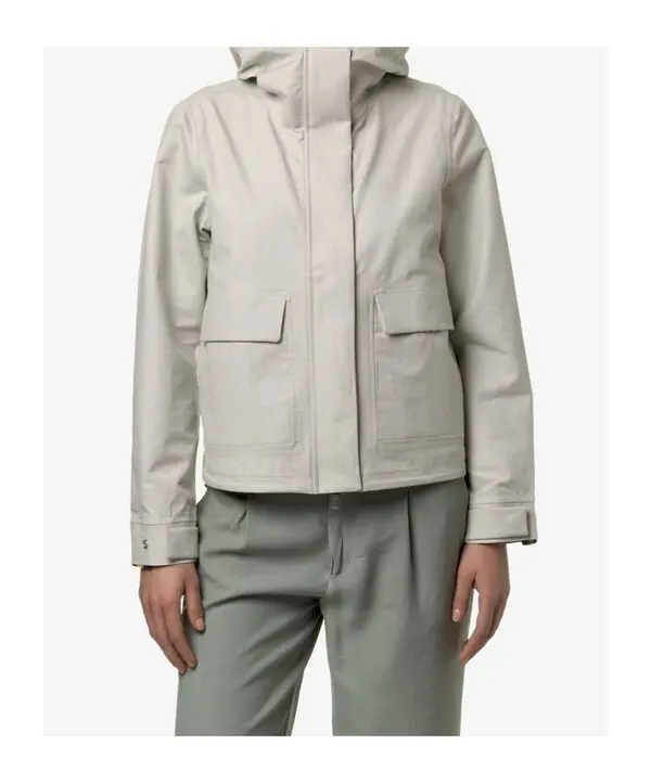 K-WAY Sarthe Linen-blend Jacket