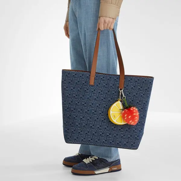 Fendi Ff Jacquard Medium Tote Bag