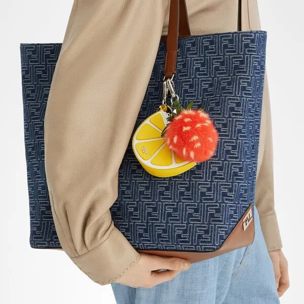 Fendi Ff Jacquard Medium Tote Bag