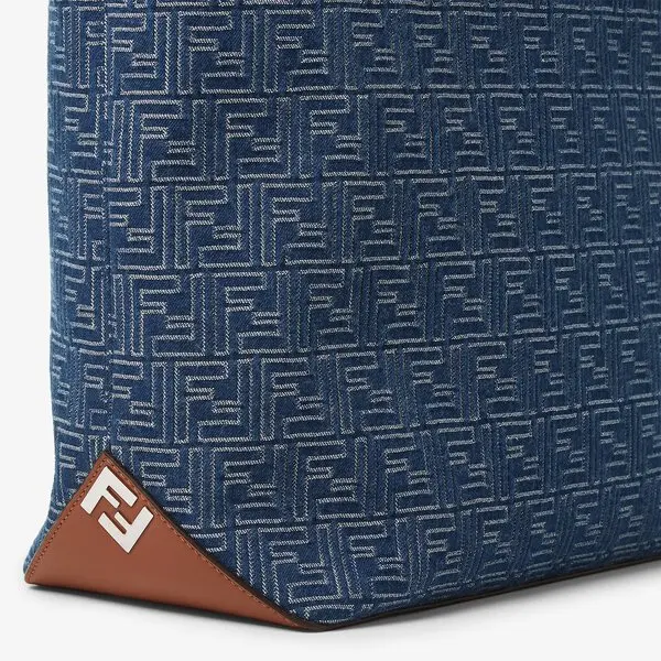 Fendi Ff Jacquard Medium Tote Bag