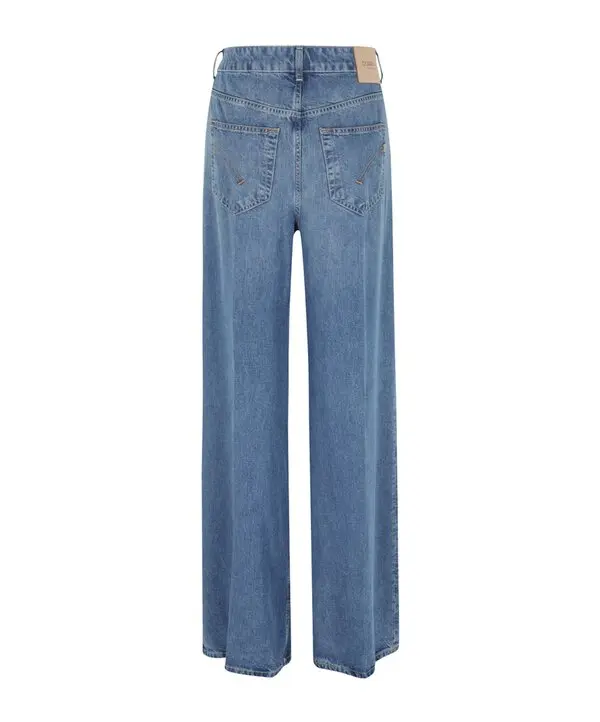DONDUP High-rise Palazzo Jeans