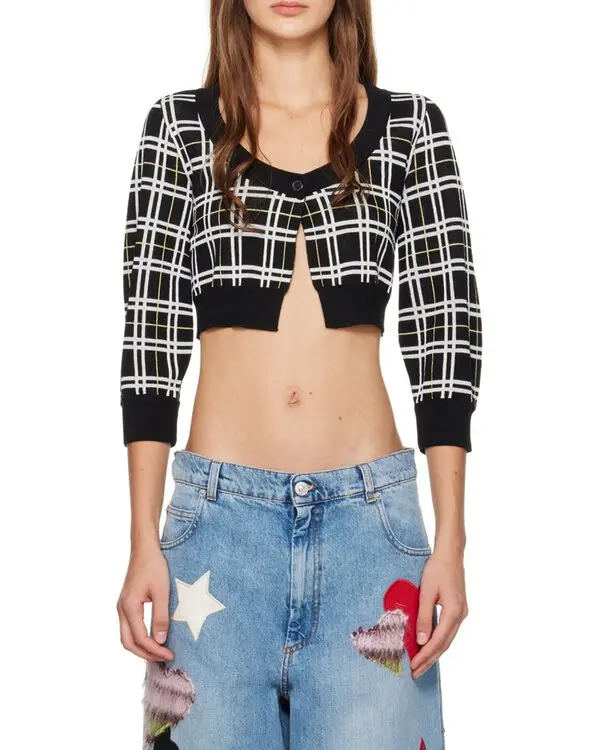 Marni Buttoned Cropped Cardigan