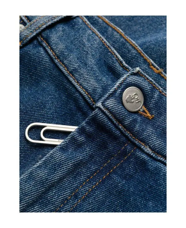 Off-White Logo Print Slim-fit Jeans