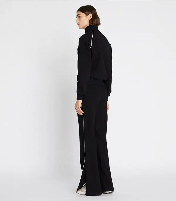 Tory Burch Chevron Patch Zip-up Jacket