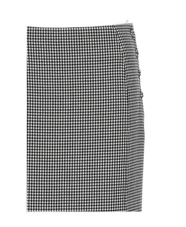 Thom Browne Houndstooth Slit Skirt