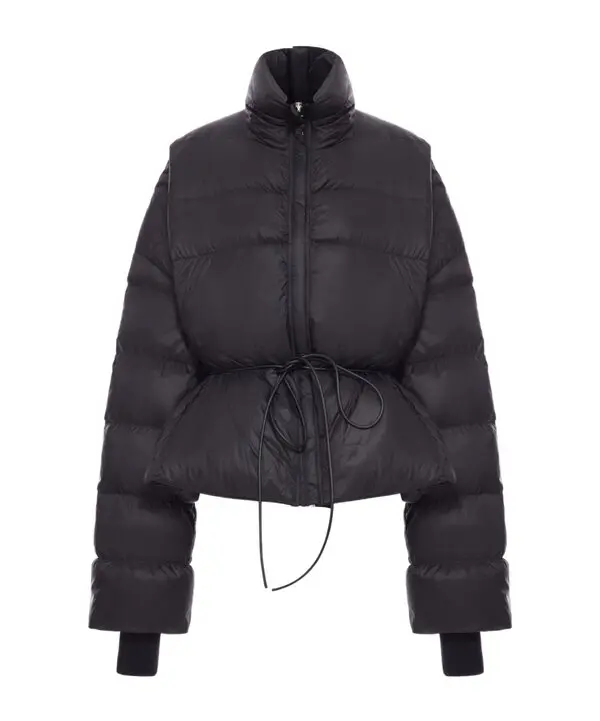 Rick Owens Padded High-neck Jacket