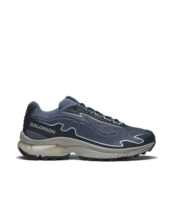 SALOMON Xt-slate Lace-up Mesh Panel Sneakers - Black