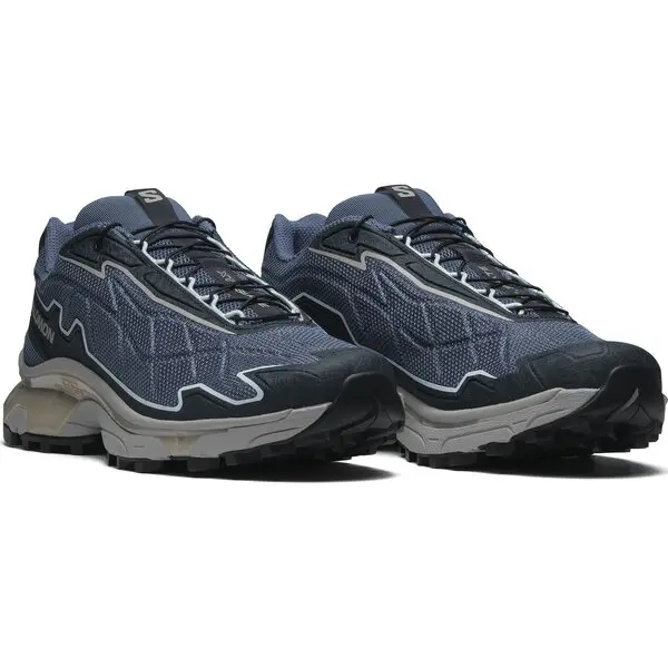 SALOMON Xt-slate Lace-up Mesh Panel Sneakers - Black