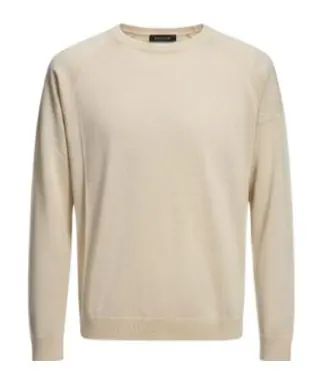 Eleventy Long-sleeved Crew Neck Sweater - Nude