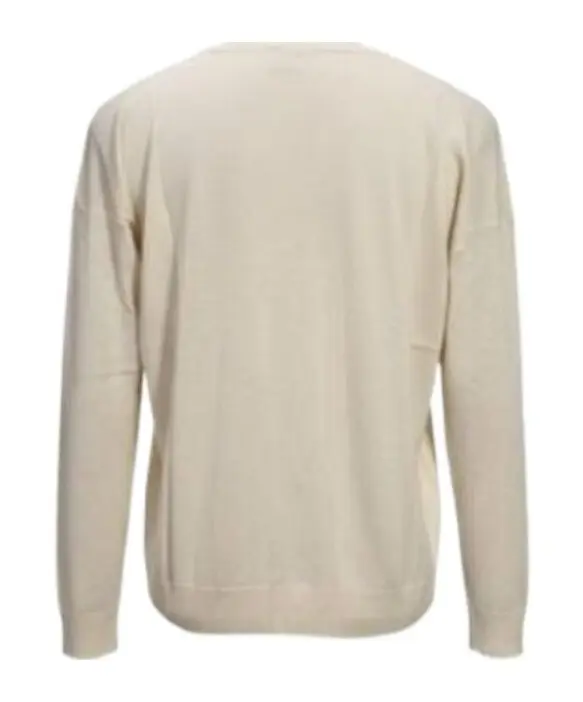 Eleventy Long-sleeved Crew Neck Sweater - Nude