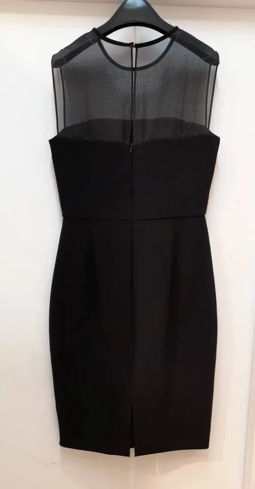Max Mara Sleeveless Crewneck Sheath Dress