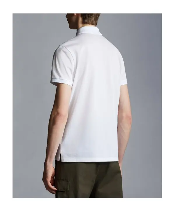 Moncler Logo-embroidered Polo Shirt