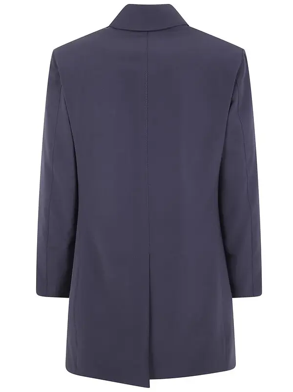 Aspesi Buttoned Trench Coat - Black