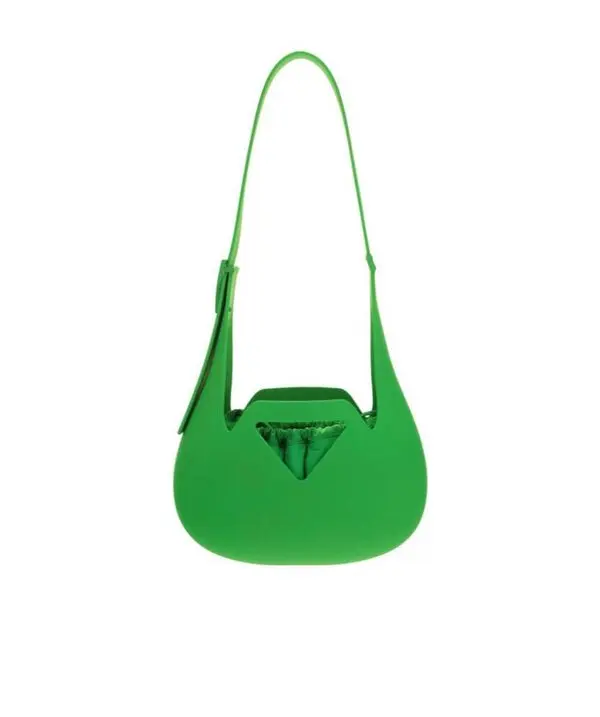 Bottega Veneta Triangle Shoulder Bag - Green