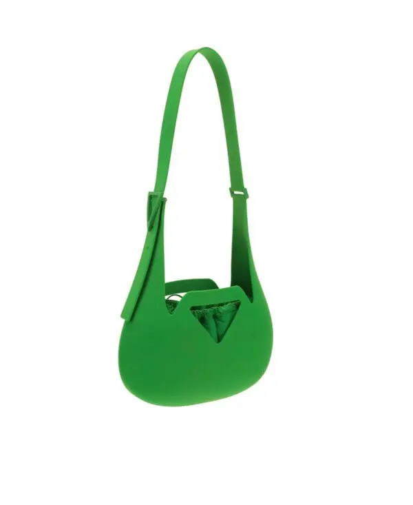 Bottega Veneta Triangle Shoulder Bag - Green