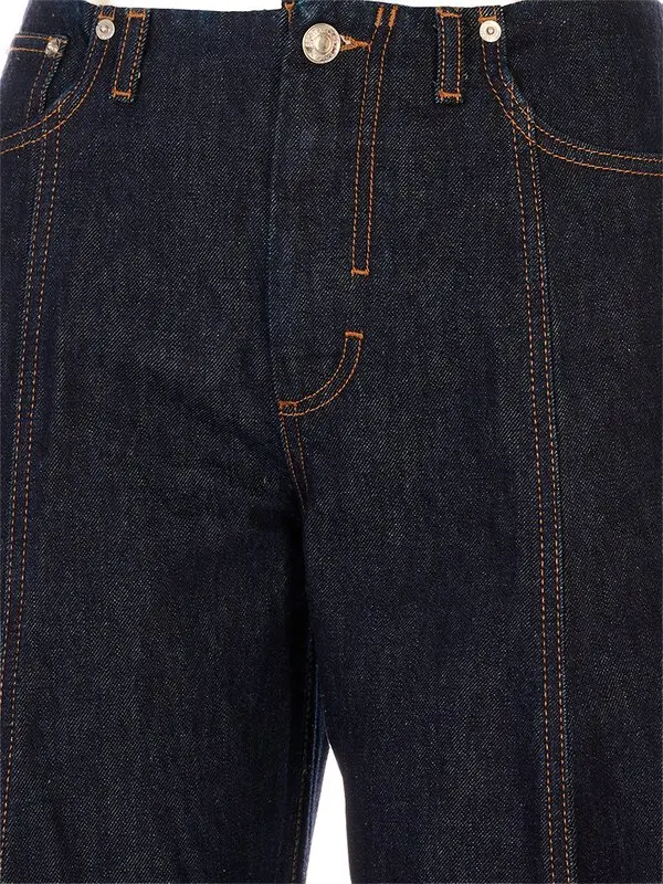 Sportmax Spdora Wide Leg Jeans - Black