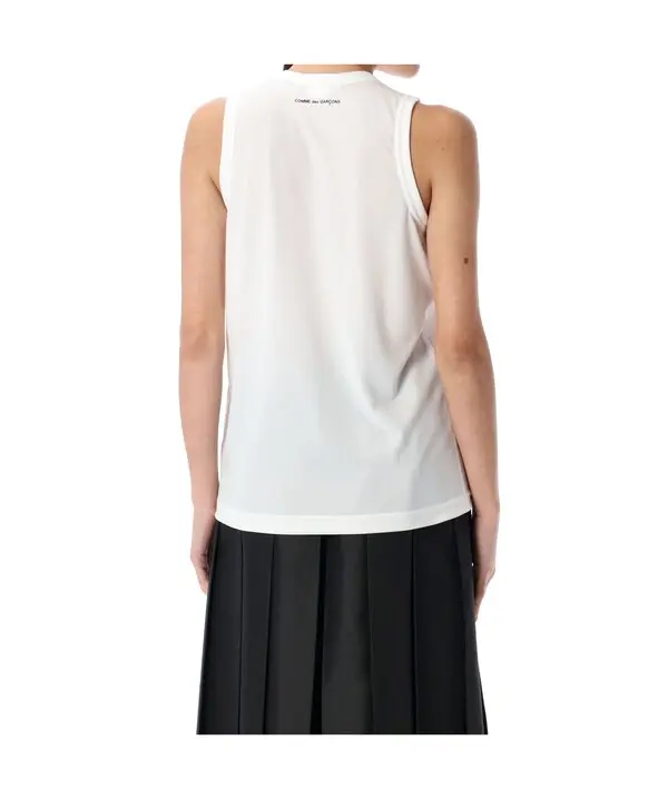 Comme Des Garçons Sleeveless Crew Neck Vest
