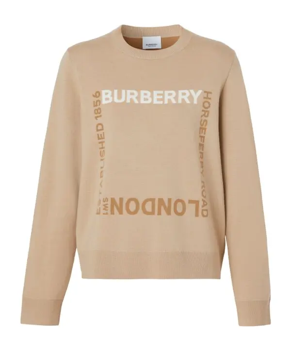 Burberry Logo-print Jumper