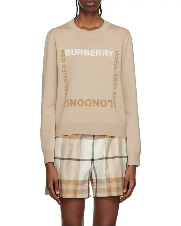 Burberry Logo-print Jumper