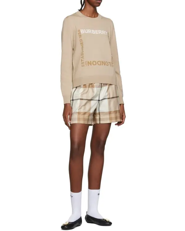 Burberry Logo-print Jumper