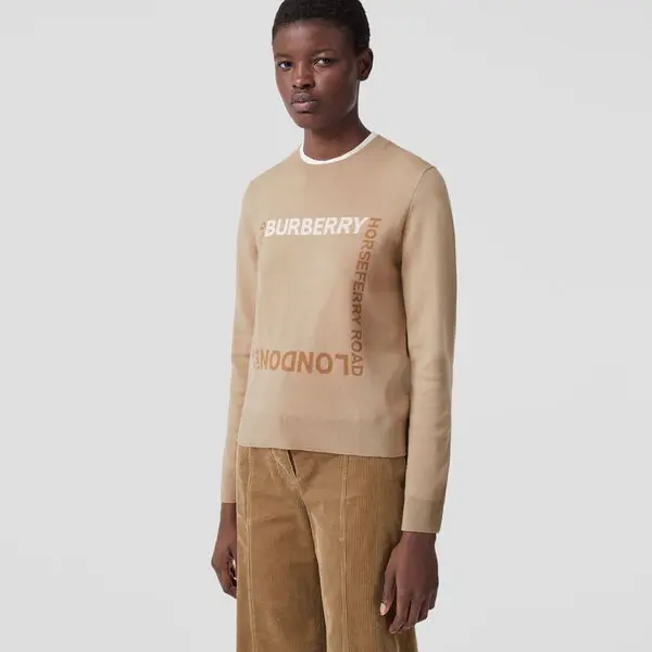 Burberry Logo-print Jumper