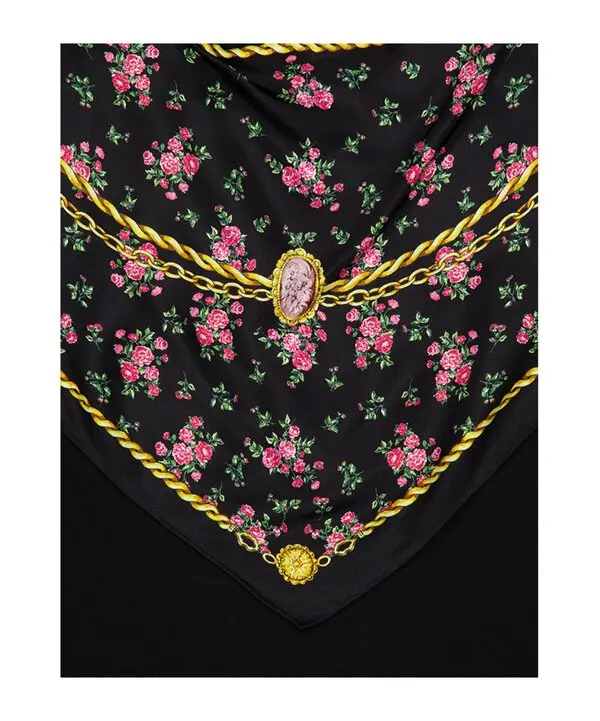 Dolce & Gabbana Sleeveless Top With Detachable Scarf