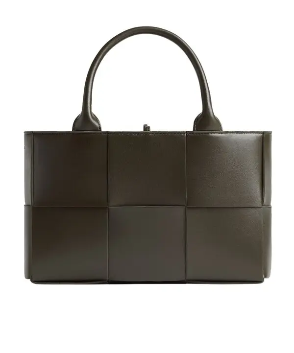 Bottega Veneta Mini Arco Tote - Khaki