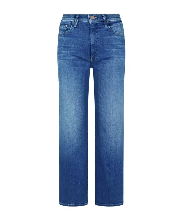 MOTHER High Waist Straight Leg Jeans