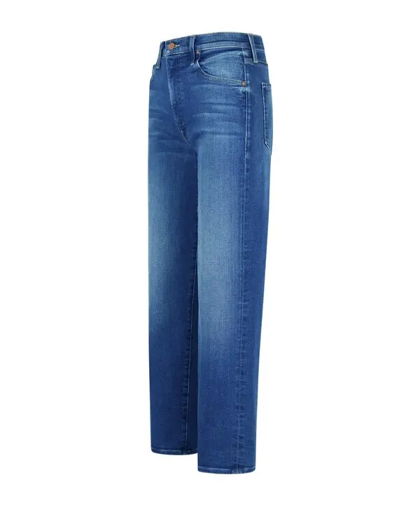 MOTHER High Waist Straight Leg Jeans