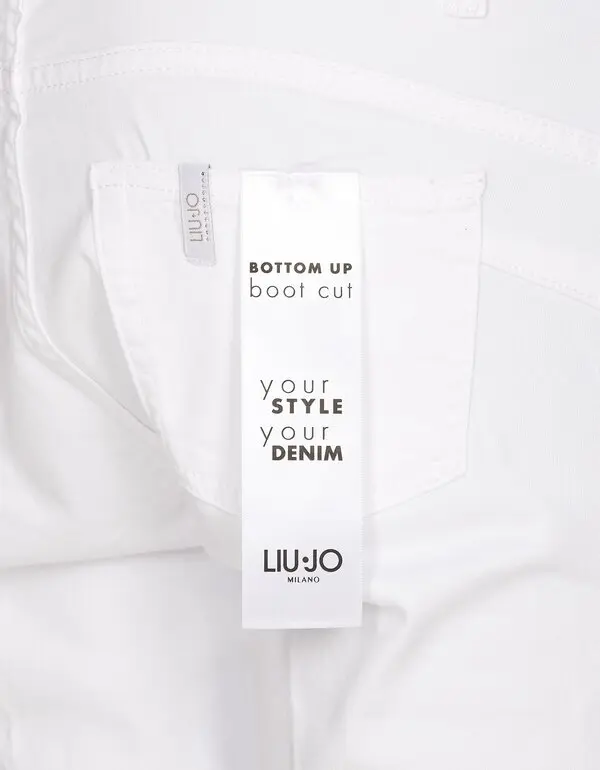 Liu Jo High-waisted Cropped Jeans With Cutouts