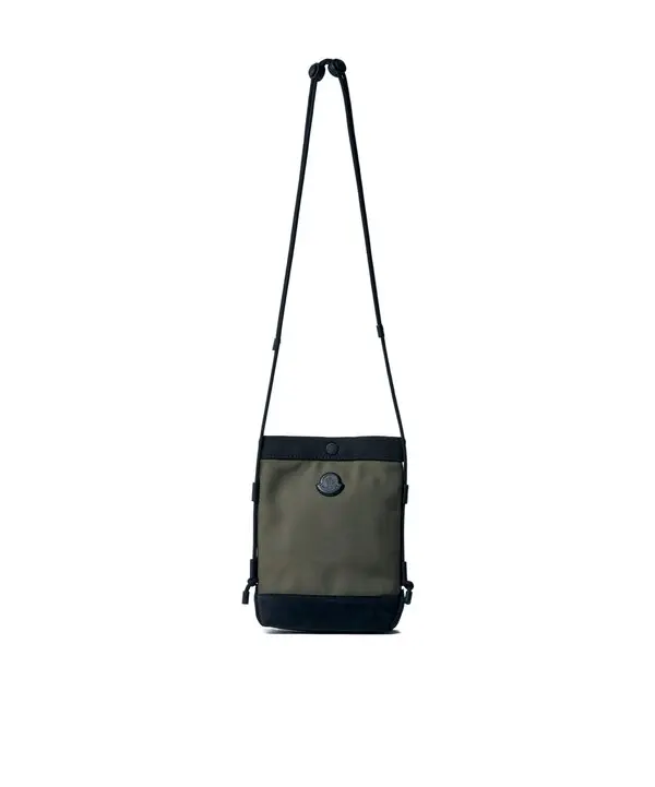 Moncler Logo Crossbody Bag - Black