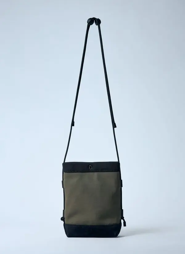 Moncler Logo Crossbody Bag - Black