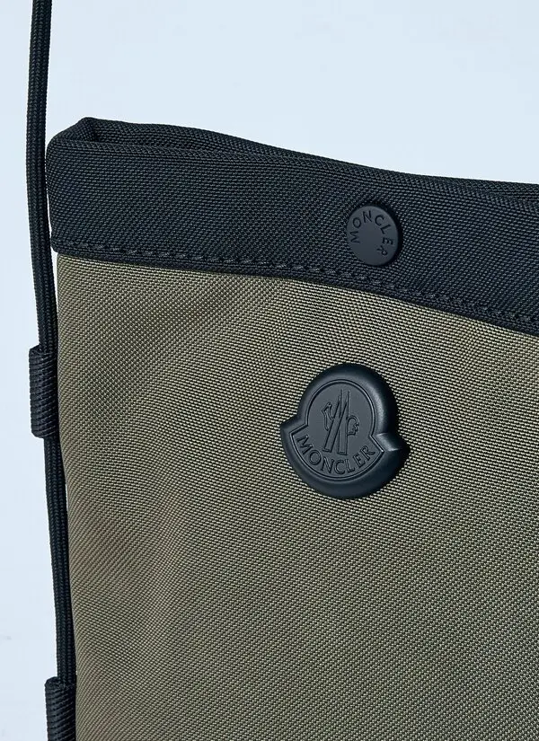 Moncler Logo Crossbody Bag - Black