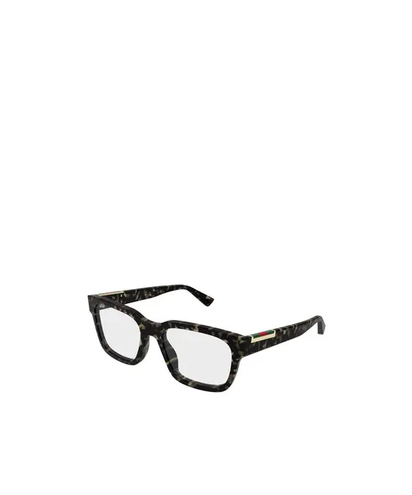 Gucci Rectangular Frame Glasses - Black