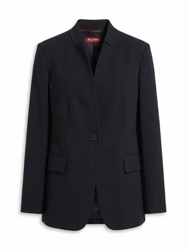 Max Mara Long Sleeve Blazer - Black