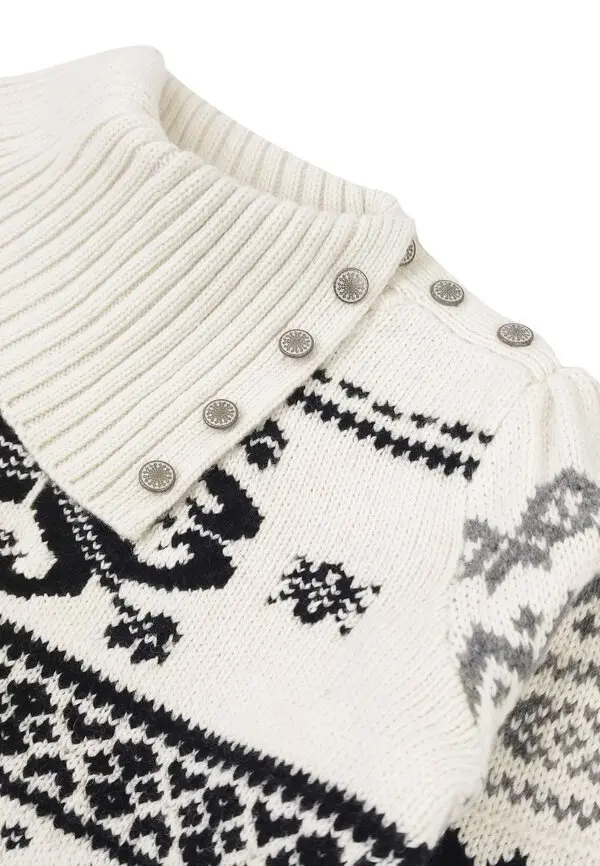 Ralph Lauren Patterned Intarsia Knit Jumper