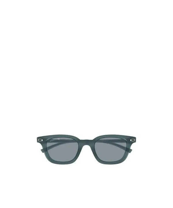 Gucci Oval Frame Sunglasses - Green