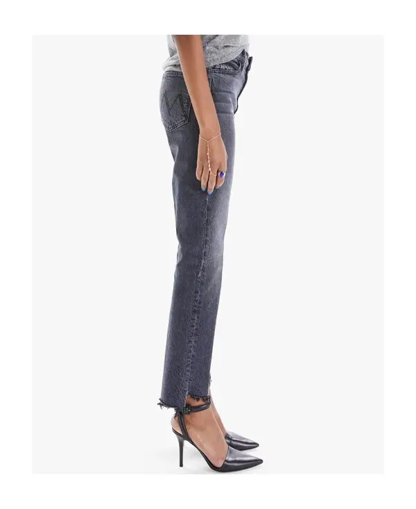 MOTHER High-waist Faded Jeans