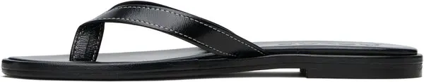 AeydĒ Melody Leather Flip-flops - Black