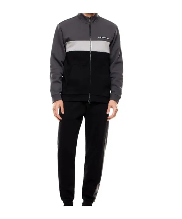 EA7 Sports Shirt Casual Wear Set - Black