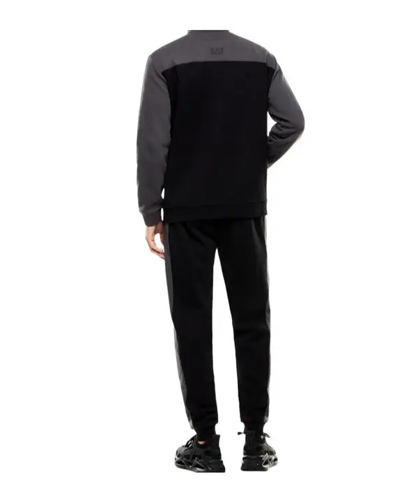 EA7 Sports Shirt Casual Wear Set - Black