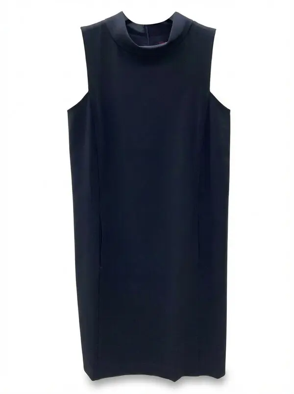 Max Mara Sleeveless Dress With High Neck