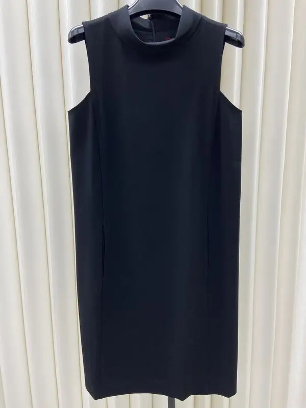 Max Mara Sleeveless Dress With High Neck
