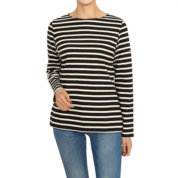 Saint James Striped Long-sleeved T-shirt