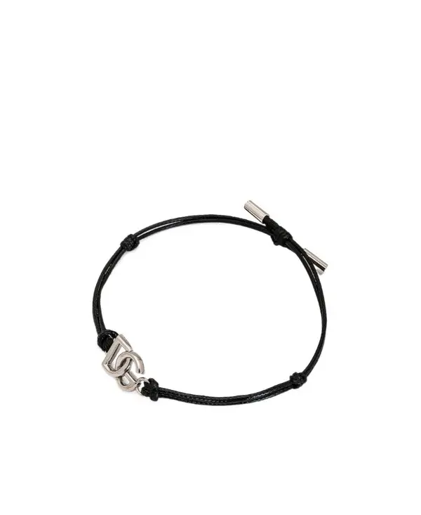 Dolce & Gabbana Dg Logo Bracelet - Black