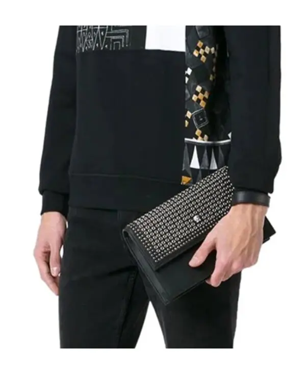 Versace Perforated Medusa Handbag
