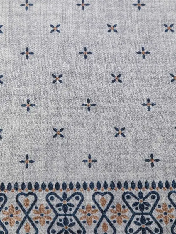 Brunello Cucinelli Geometric-print Pocket Square