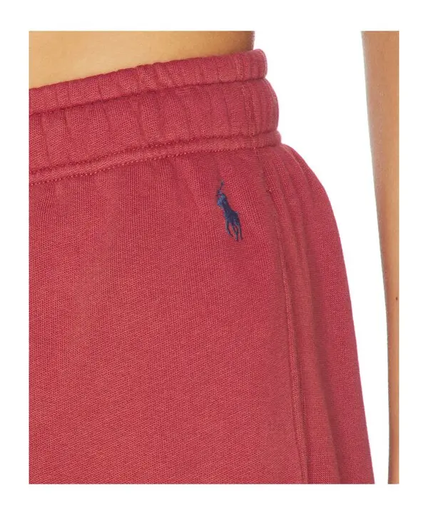 Polo Ralph Lauren Embroidered Logo Jogger Pants - Red
