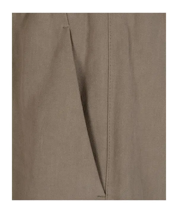 Giorgio Armani Relaxed Fit Drawstring Shorts - Gray